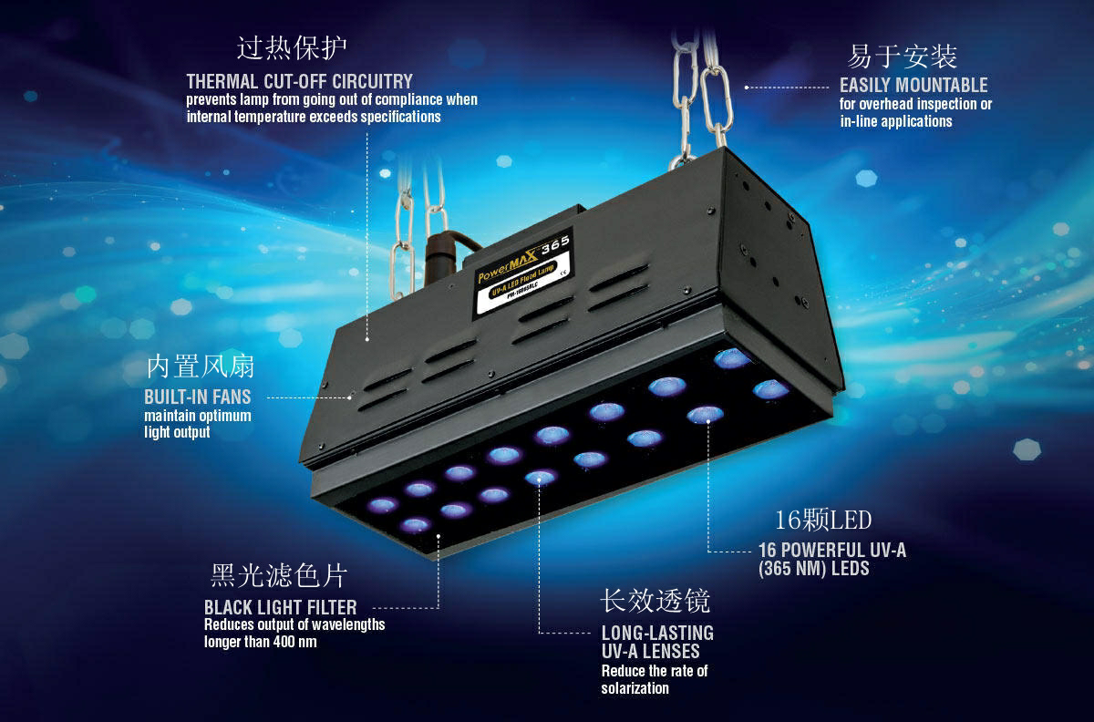 ASTM E3022 + RRES90061标准紫外灯-无损检测紫外灯-产品展示